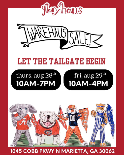 Warehaus Sale Information – GLORY HAUS
