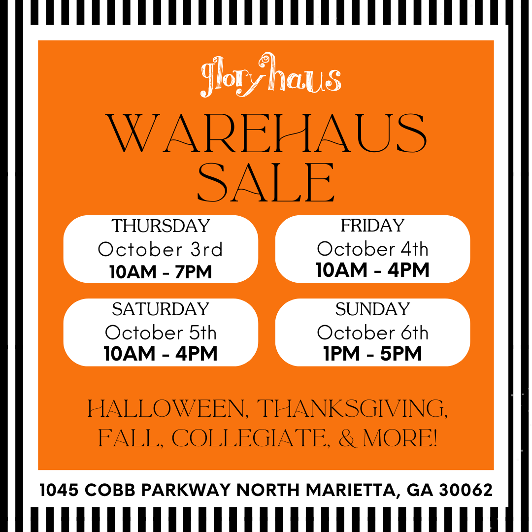 Warehaus Sale Information – GLORY HAUS