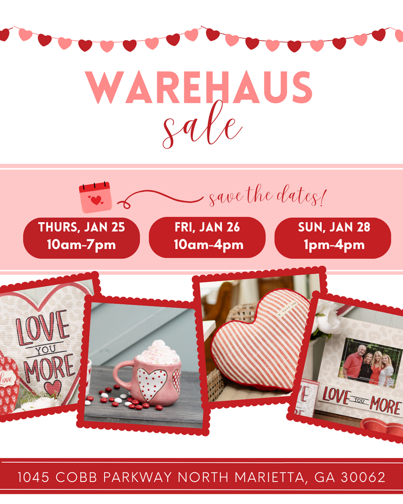Warehaus Sale Information – GLORY HAUS